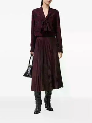 Burberry Pleated Skirt