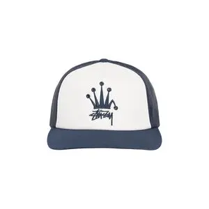 StÜssy Crown Stock Trucker Cap 'navy - Multicolor