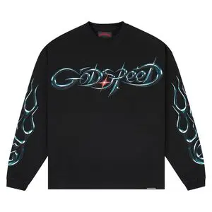GODSPEED New Age Reloaded Long-sleeve T-shirt - Black