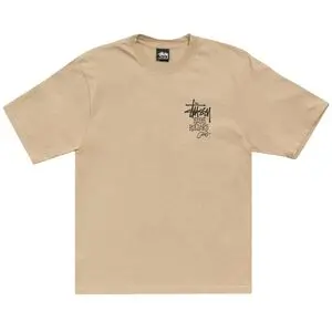 StÜssy High Rollers Pigment Dyed T-shirt 'rock - Brown