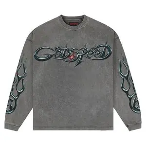 GODSPEED New Age Reloaded Long-sleeve T-shirt Wash - Grey
