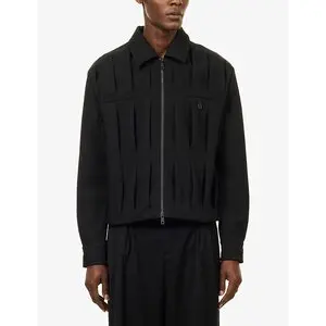 ONLY THE BLIND Nightfall Pleated Twill Jacket