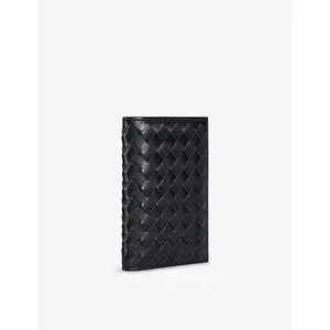 Sandro Braided Leather Wallet