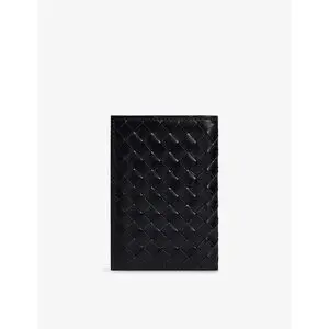 Sandro Braided Leather Wallet