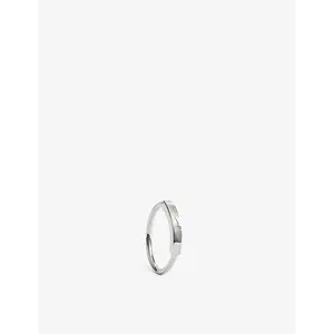 Monica Vinader Mv Linear™ 925 Sterling Stacking Ring - Silver