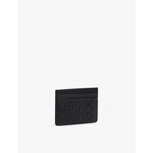 Sandro Braided Leather Card Holder