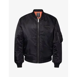 AVIREX Usa Oversized Soft-shell Bomber Jacket