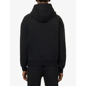AVIREX Script Brand-embroidered Cotton Hoody
