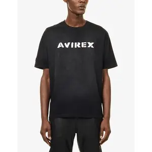 AVIREX Icon Brand-print Cotton T-shirt