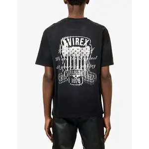 AVIREX Icon Brand-print Cotton T-shirt