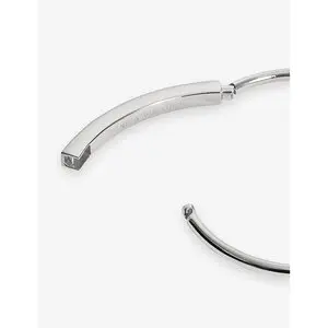 Monica Vinader Mv Linear™ 925 Sterling Bangle