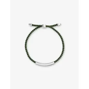 Monica Vinader Mv Linear™ 925 Sterling Cord Friendship Bracelet - Silver