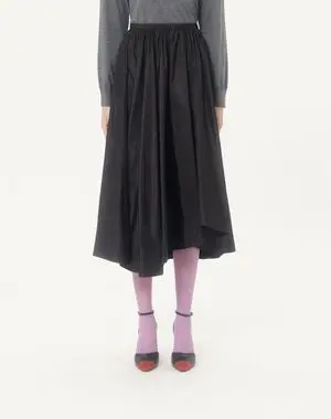 Valentino Garavani Taffeta Midi Skirt