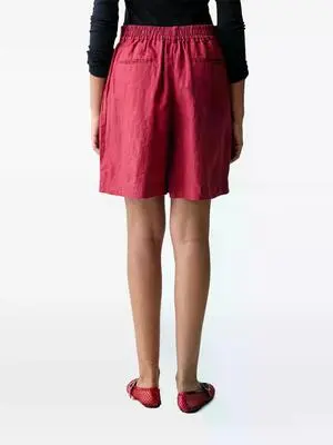 BENETTON Pleated Elasticated-waist Shorts