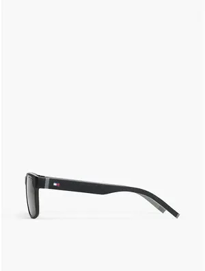 Tommy Hilfiger Rectangular Frame Polarized Sunglasses