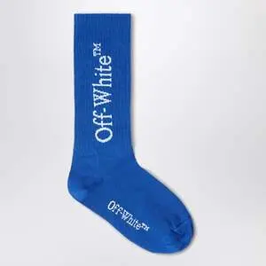 Off-White Logo Mini Socks - Blue