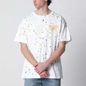 GALLERY DEPT. Logo Graphic T-shirt With Splash Details - White