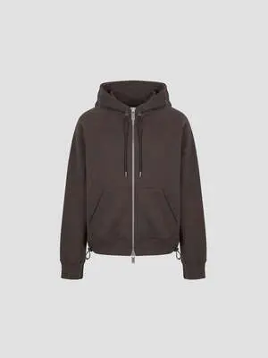 Sacai Cotton T-shirt Hoodie - Khaki
