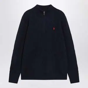 Polo Ralph Lauren Hunter Wool & Cashmere Sweater - Blue