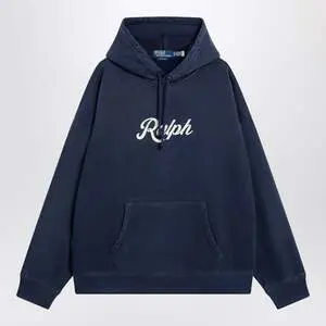 Polo Ralph Lauren Relaxed-fit Logo-print Hoodie - Blue