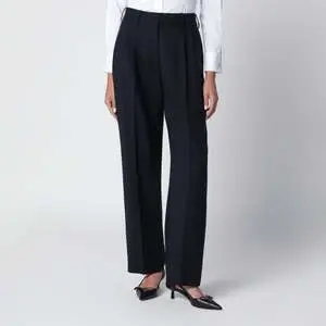 BLAZÉ MILANO First Class Wool-blend Pleated Trousers