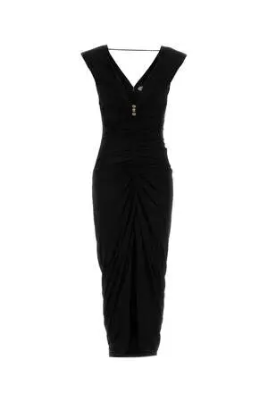 Versace Responsible Viscose Liquid T-shirt Gown For
