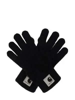 Carhartt Work In Progress Maine Knit Gloves With Embroidered Logo