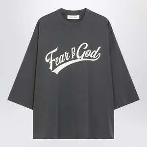 Fear Of God Iron Cotton Merch T-shirt - Grey