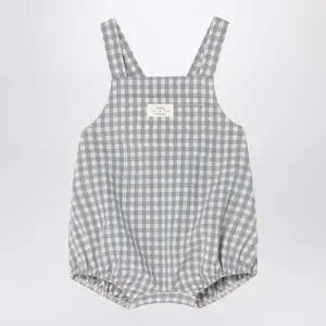 TEDDY & MINOU Checked Overall With T-shirt Layer Top