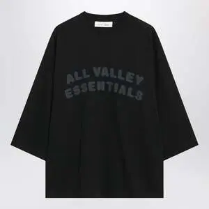 Fear Of God Tri-blend Jersey T-shirt - Black