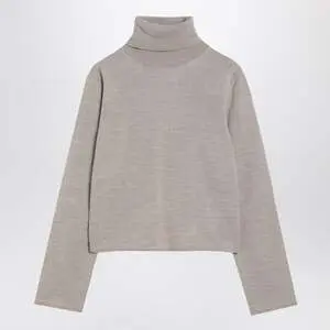 MAISON MARGIELA Wool Blend Mini Turtleneck Sweater