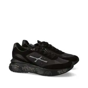 Premiata Premiata Low-Top Lace-Up Sneakers Nero