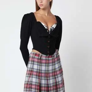 VIVIENNE WESTWOOD Bea Corset Wool Top