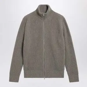 MAISON MARGIELA Mini Mélange Wool Cardigan - Beige