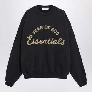 Fear Of God Training 90s-inspired Cotton Fleece Sweatshirt - Black