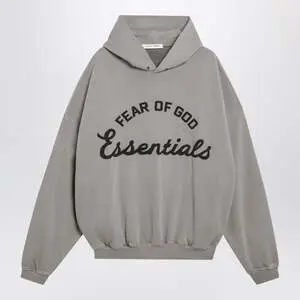 Fear Of God 90s Faded Seal Cotton Fleece Sweatshirt - Grey
