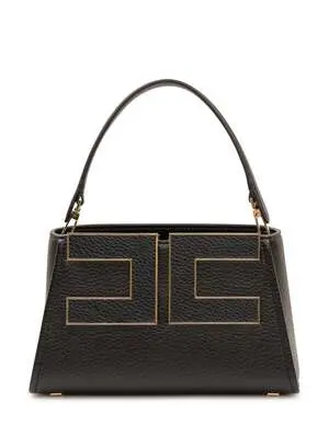 Elisabetta Franchi Structured Mini Shoulder Bag - Nero