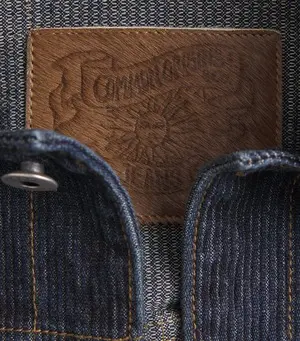 COOR Ribbed Denim Trucker Jacket