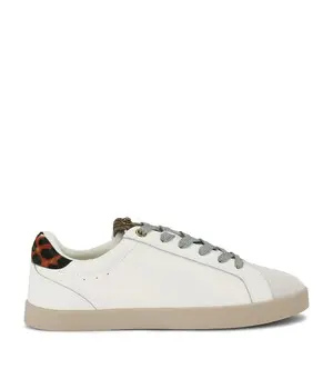 Kurt Geiger Leather Britton Sneakers - White