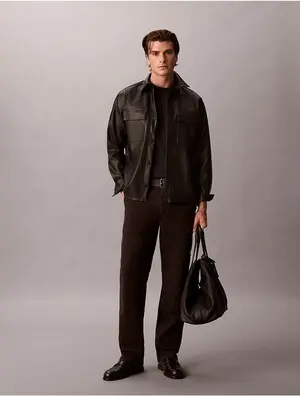 Calvin Klein 90s Straight Carpenter Pants - Black