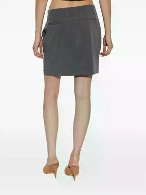AKEP Belt-loops Mini Skirt