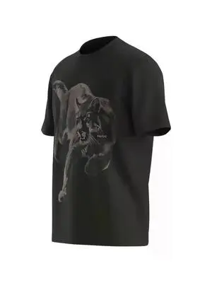 Hugo Cotton-jersey T-shirt With Graphic Print