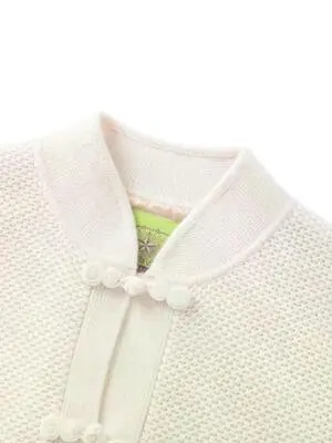 Shanghai Tang Tang Frog-fastening Cardigan