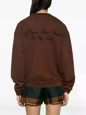 FRAME The Ritz Embroidered Sweatshirt
