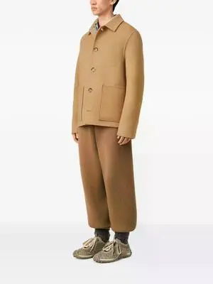 AMI Paris Button-down Wool And Cashmere Jacket