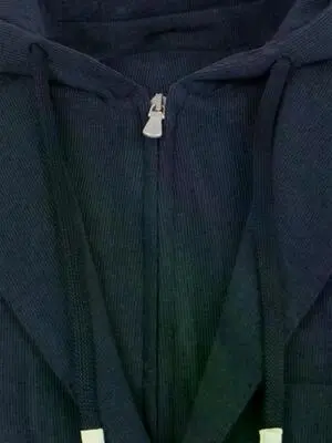 Eleventy Hooded Single-breasted Jacket