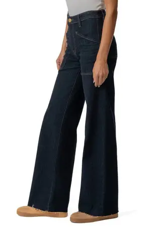 Kut From The Kloth Jodi Raw Hem High Waist Relaxed Straight Leg Jeans