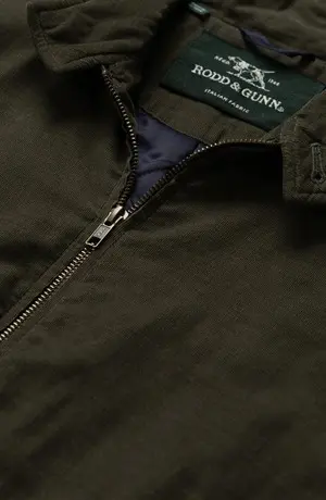 Rodd & Gunn Timber Bay Cotton Corduroy Bomber Jacket