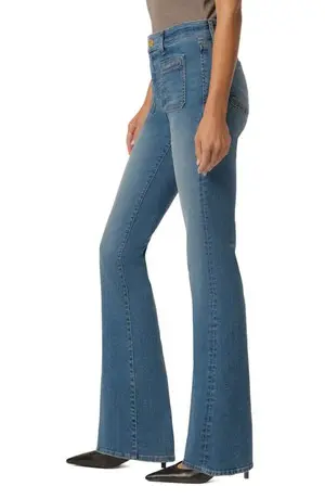 Kut From The Kloth Natalie Patch Pocket Mid Rise Bootcut Jeans