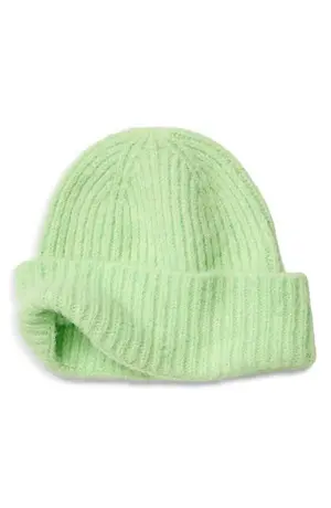 Free People Frostline Beanie - Fresh Lime